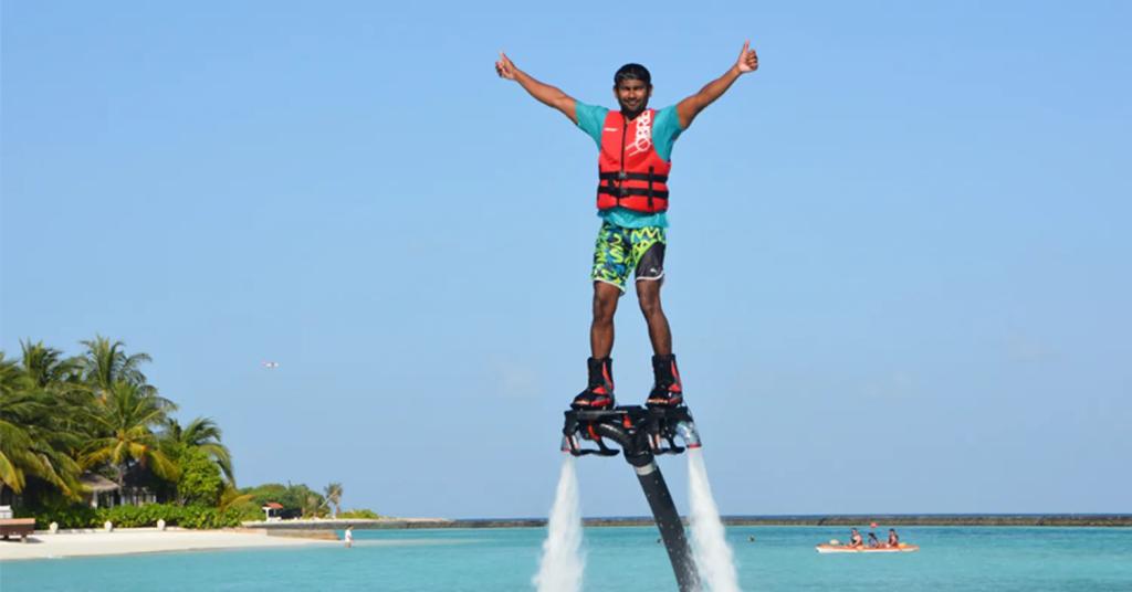 Fly Boarding Adventure in the Maldives – Soar Above Crystal-Clear ...